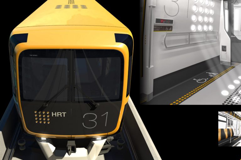 来春運行開始！アストラムライン新型車両『7000系』が搬入 | AND BUILD HIROSHIMA