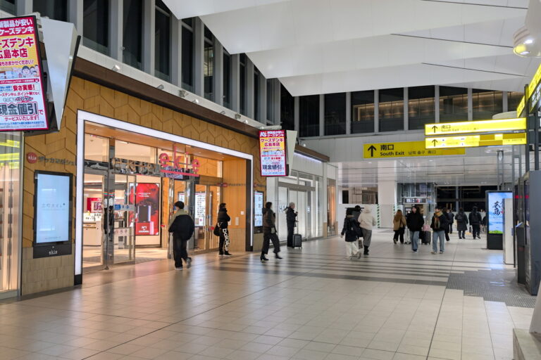 広島駅改札前『ekieザッカマルシェ』はミナモアに改称へ | AND BUILD HIROSHIMA